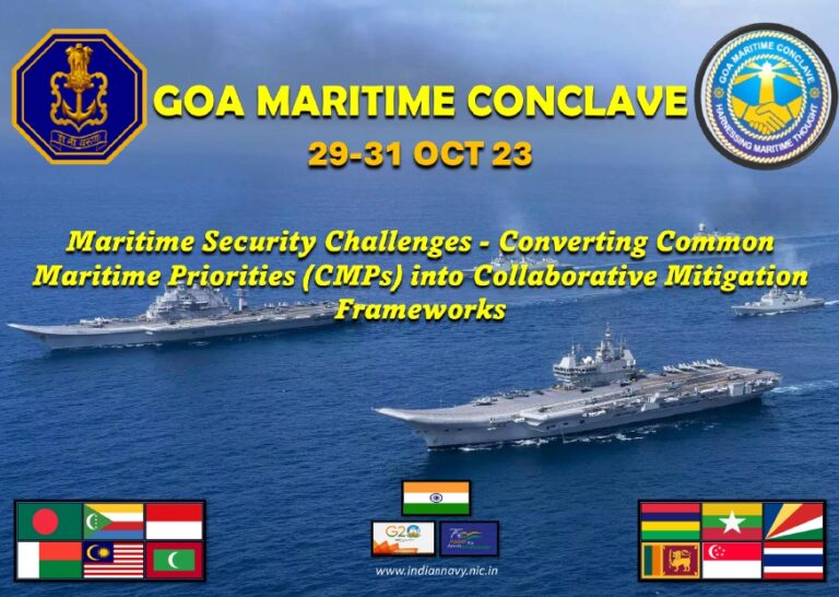 CURTAIN RAISER GOA MARITIME CONCLAVE (GMC) – 2023 | Indiplomacy