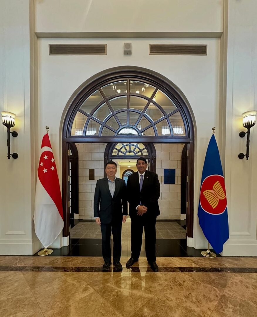 Qatar Ambassador Meets Singapore MFA Director Following Appointment ...