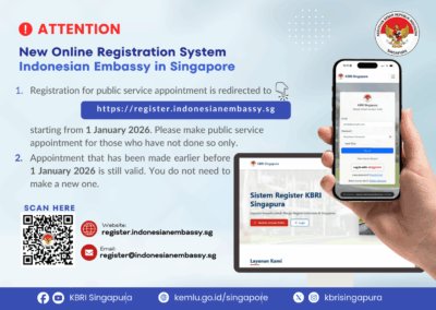 Indonesian Embassy Singapore Launches New Online Appointment System ...